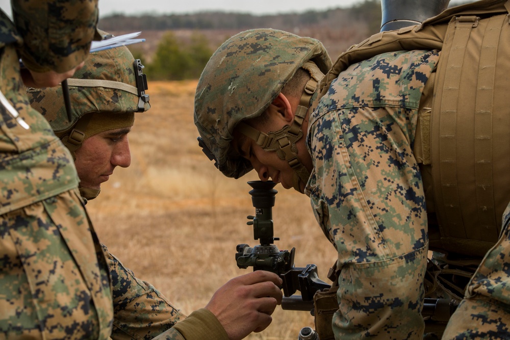DVIDS - Images - 1/8 Marines fire 81 mm mortar rounds during training ...