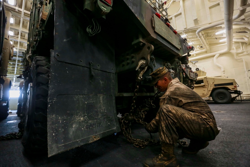 DVIDS - Images - 15th MEU Marines underway, conduct PMINT [Image 8 of 8]