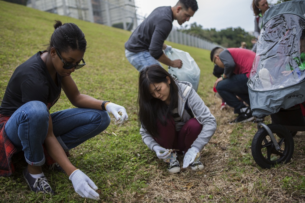 DVIDS - Images - Okinawa residents, US service members clean up Tengan ...