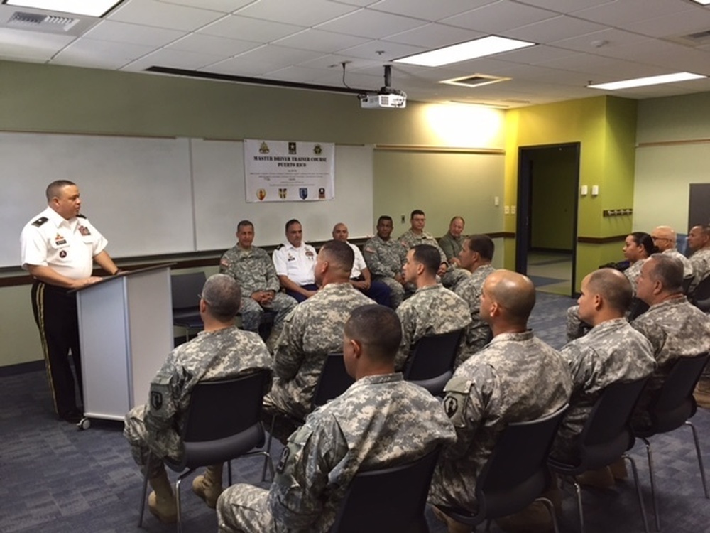 DVIDS - News - Troops become Master Drivers in Puerto Rico
