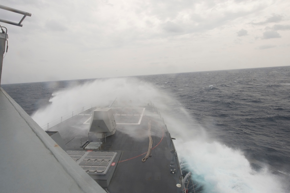 DVIDS - Images - USS Jason Dunham replenishment [Image 2 of 3]