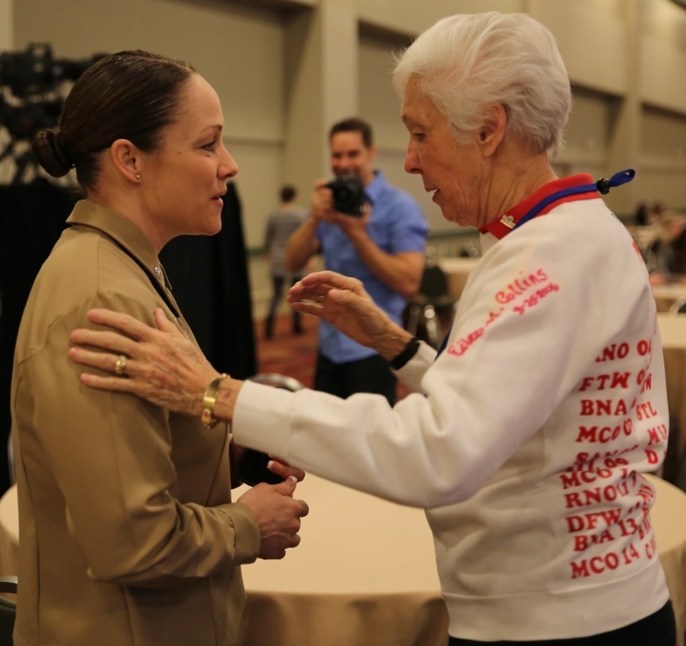 DVIDS - News - Marine Aviators Help Young Women Explore Military Aviation