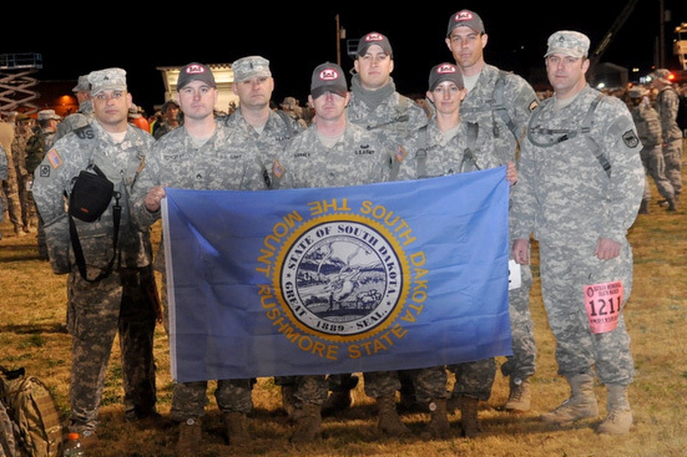 DVIDS - News - SD Guard members march to push themselves, honor the fallen