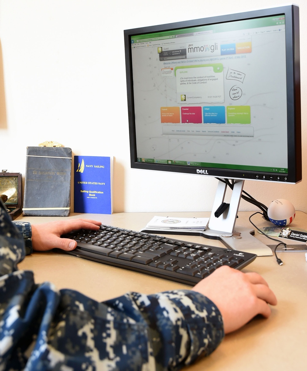 DVIDS - Images - NSTC USNA to launch mmowlgli website [Image 1 of 5]