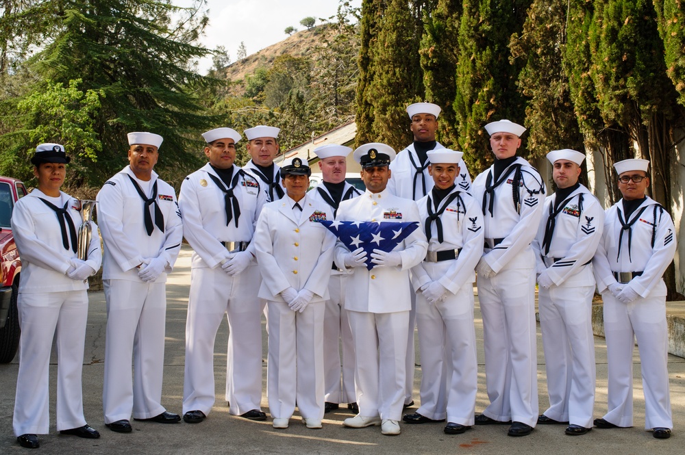 DVIDS Images US Navy Military Honors For Seaman 1st Class Cesar