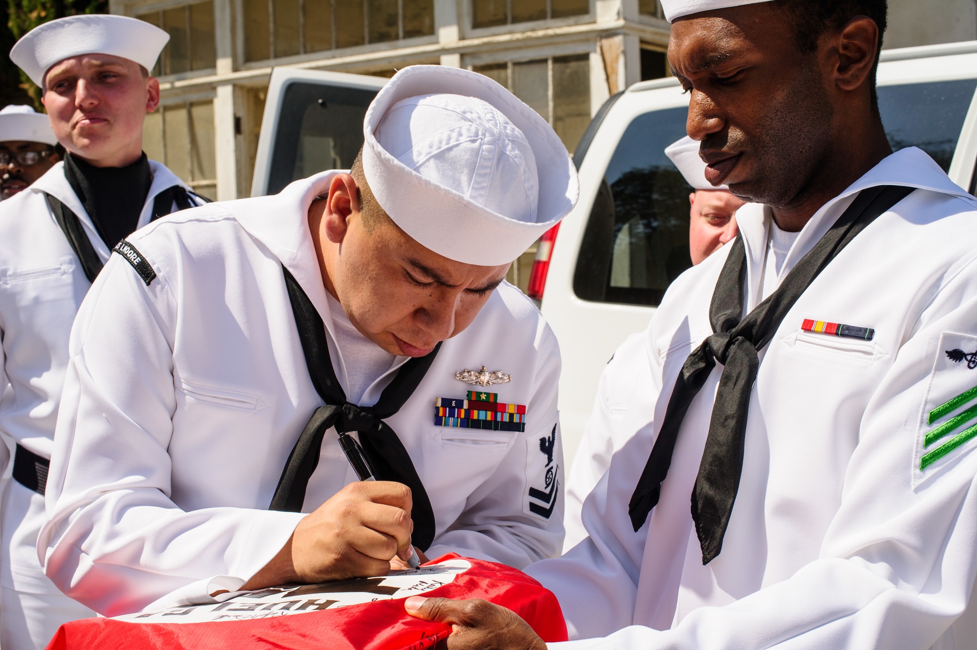 Cesar Chavez In The Navy