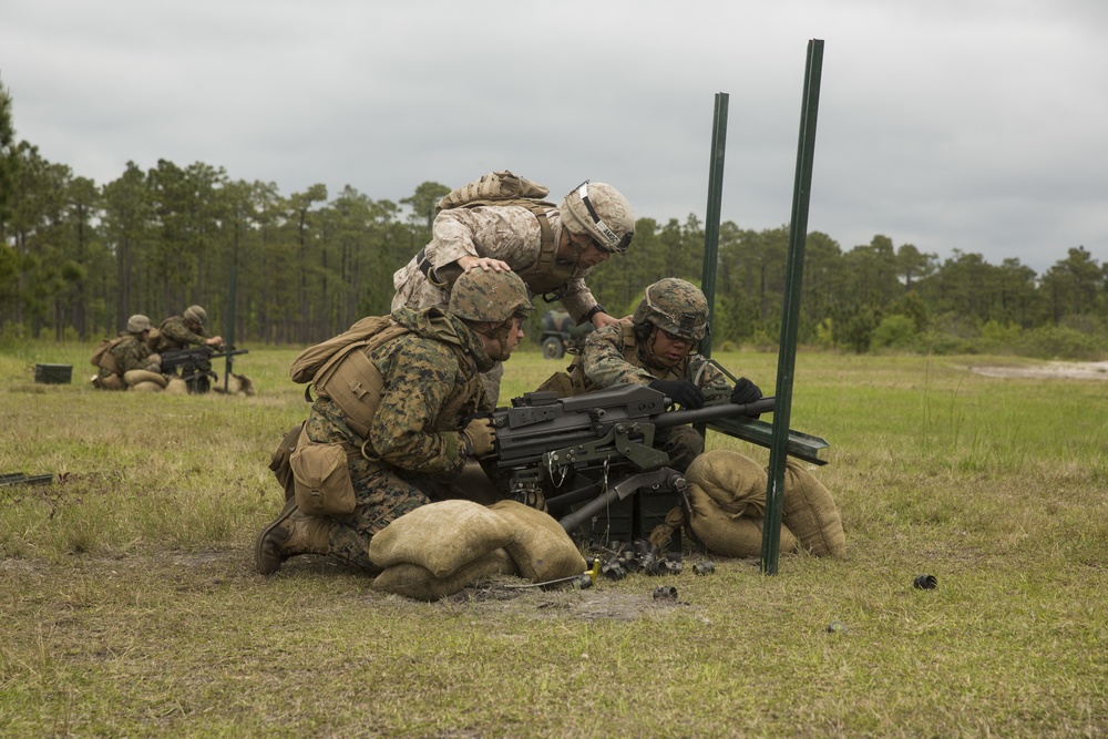 DVIDS - Images - Grenade launcher live-fire range: Machine gunners hone ...