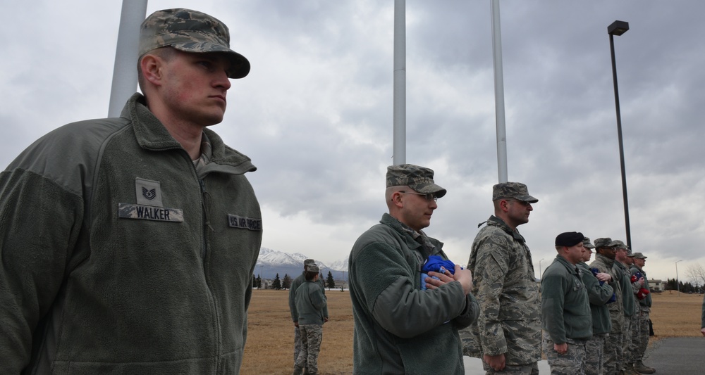 DVIDS - Images - NCOA Honor Guard practices retreat