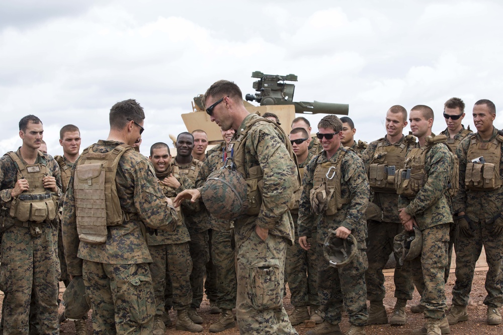 DVIDS - Images - Marines with MRF-D celebrate after Raider challenge ...