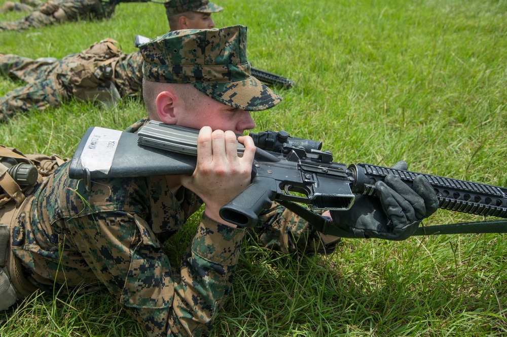 DVIDS - Images - Marine recruits learn marksmanship fundamentals on ...