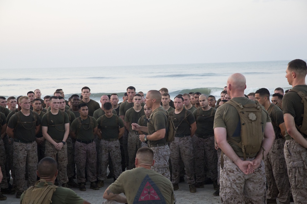 DVIDS - Images - Sun and sand: 2nd Intel Battalion conducts beach run ...