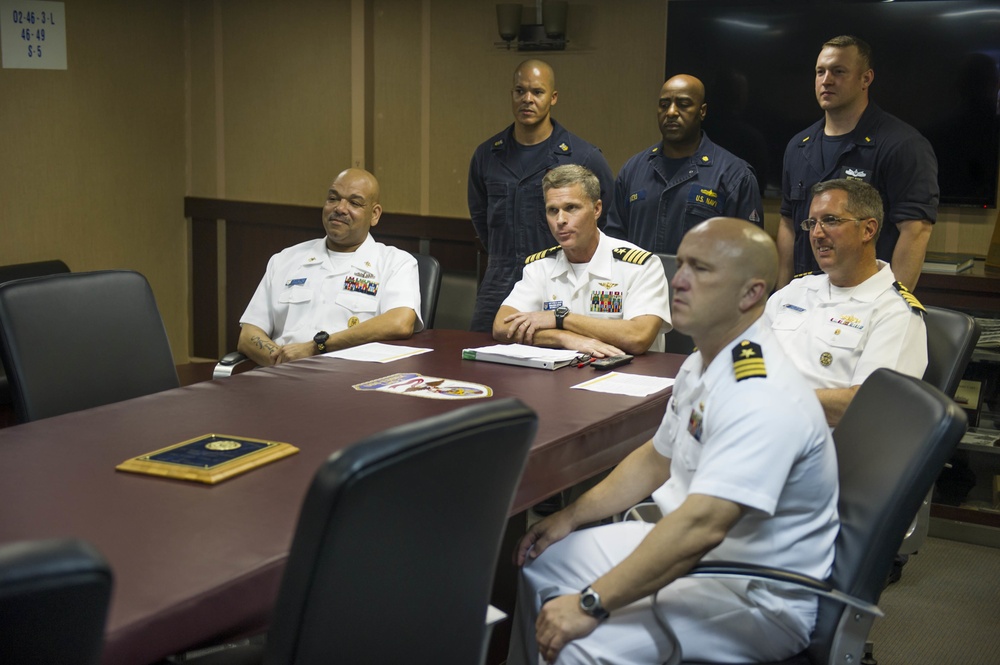 DVIDS - Images - USS Essex triad and engineering department leadership ...