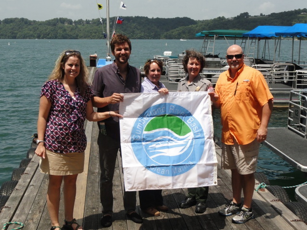 DVIDS - News - Sunset Marina flying new ‘Clean Marina’ flag