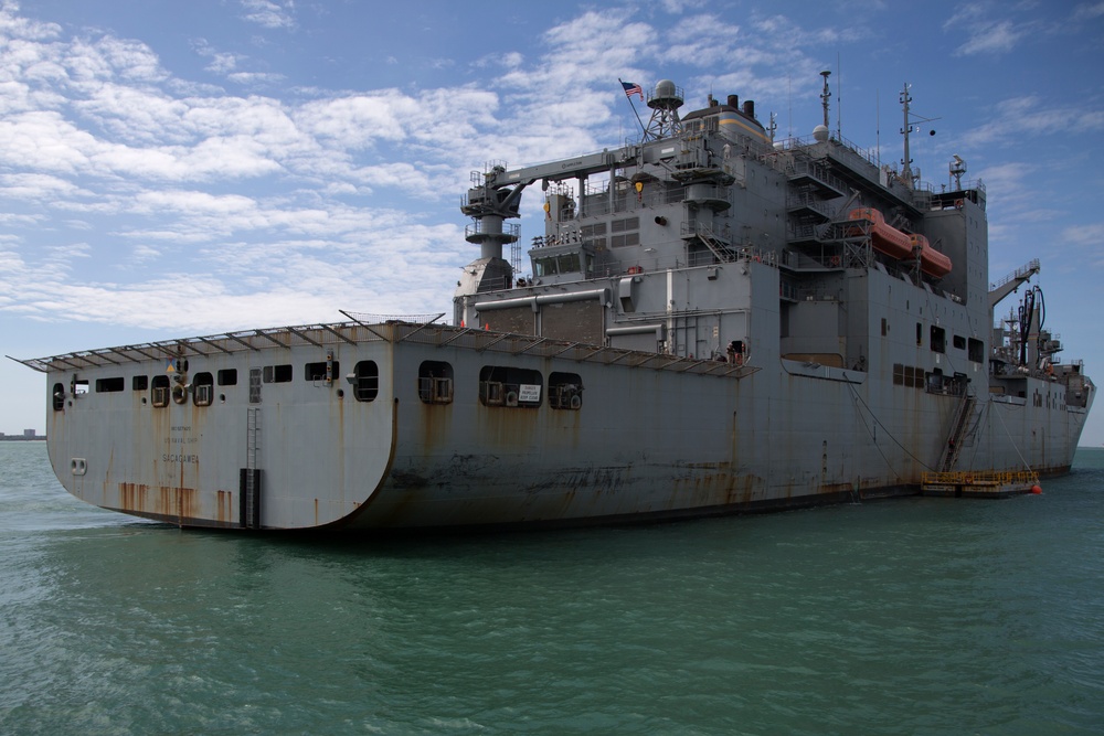 DVIDS - Images - USNS Sacagawea supports Talisman Sabre 15 [Image 1 of 3]