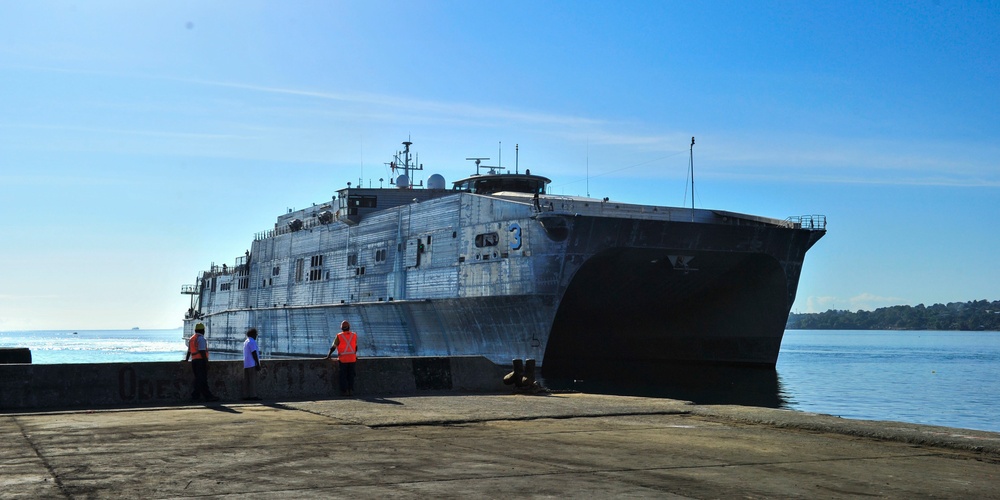 DVIDS - Images - USNS Millinocket arrives in Guadalcanal [Image 3 of 3]