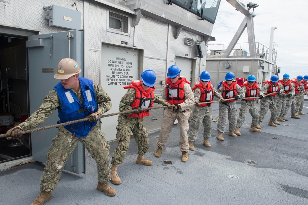 DVIDS - Images - Millinocket vertical replenishment and underway ...
