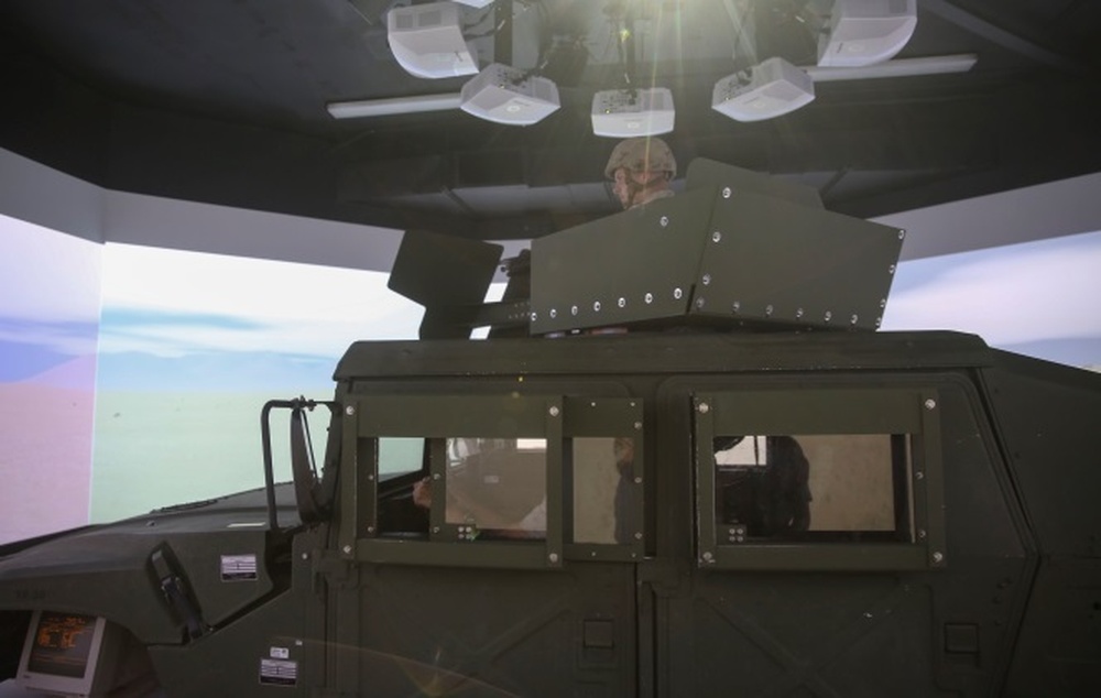 DVIDS - News - Marines experience the battlefront from a simulated approach