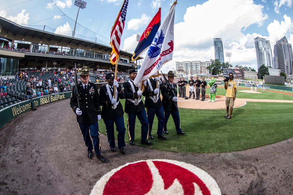 DVIDS - Images - Charlotte Knights Military Appreciation Day [Image 3 of 5]