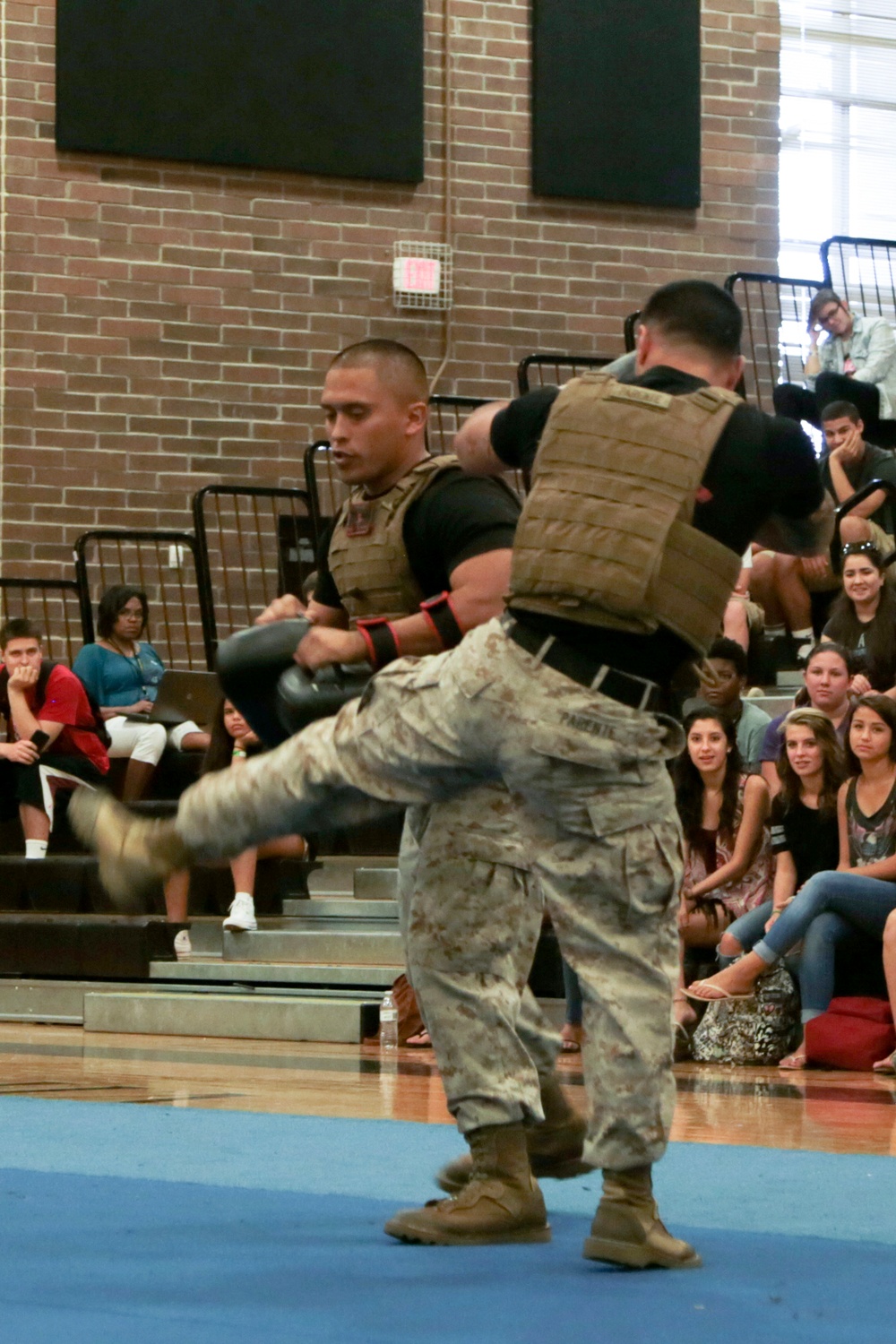 DVIDS - Images - Marines show local high schoolers Martial Arts ...