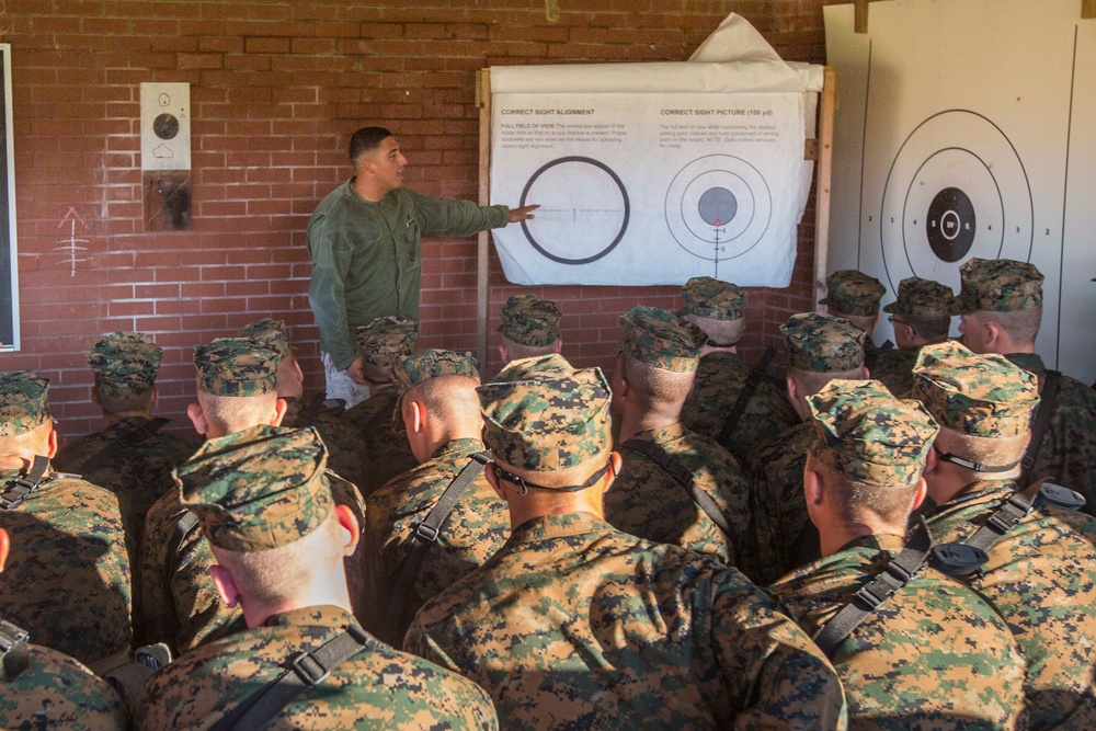 DVIDS - Images - Marine recruits practice marksmanship fundamentals on ...
