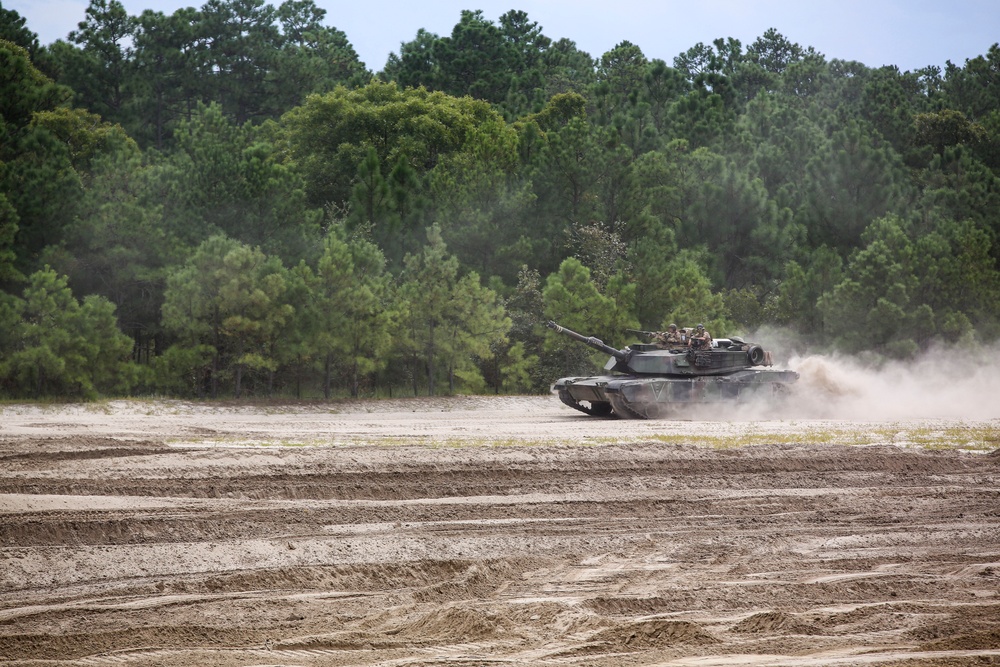 DVIDS - Images - 2nd Tanks, 2nd CEB forge, lead during breaching ...