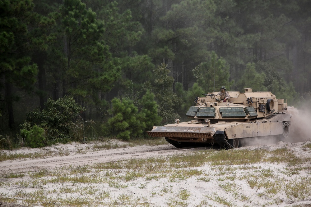 DVIDS - Images - 2nd Tanks, 2nd CEB forge, lead during breaching ...