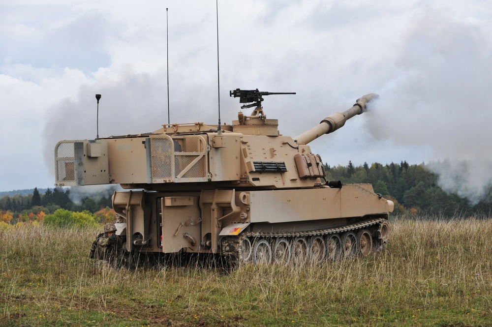 DVIDS - Images - 1-41 FA, 1/3 ABCT, 3ID gunnery as part of Combined ...