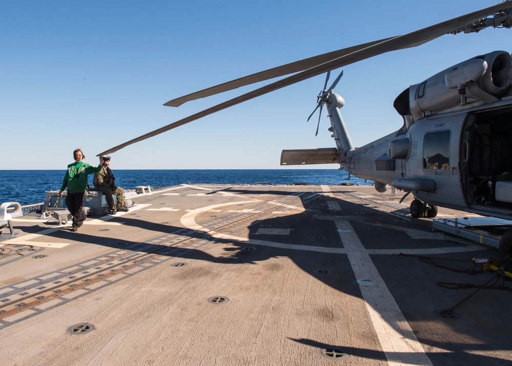 DVIDS - Images - USS William P. Lawrence action [Image 3 of 3]