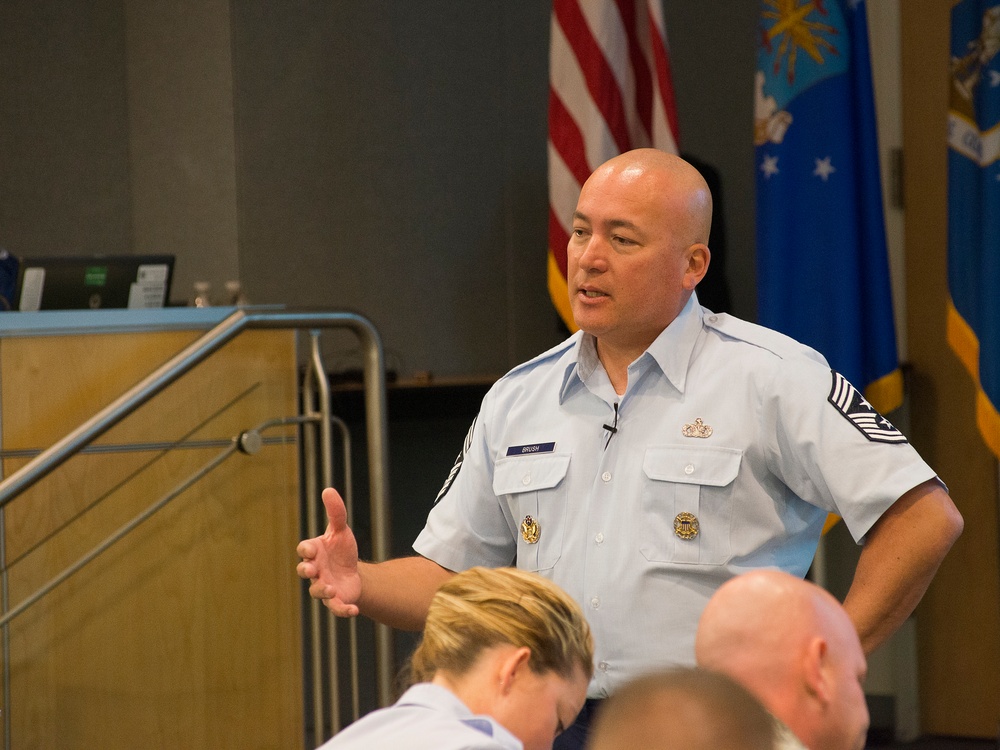 DVIDS - Images - ANGRC hosts senior enlisted leaders fly-in [Image 6 of 6]