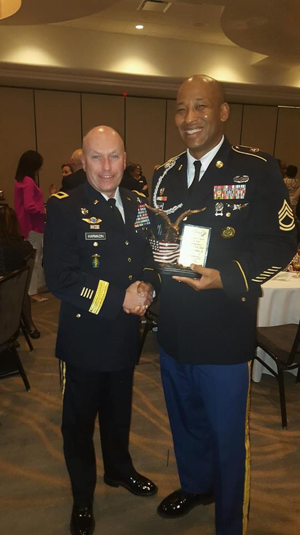 DVIDS - News - Sumter Chambers honors US Army Central Soldier for ...