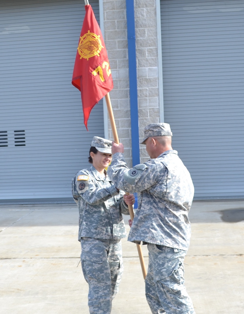 DVIDS - News - Col. Glover stands-up the 728th TC