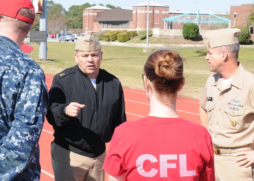 DVIDS - Images - NAVIFOR Force Master Chief visits Center for ...
