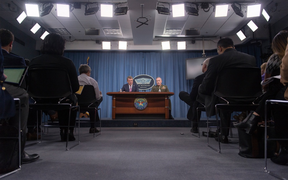 DVIDS - Images - CJCS and secretary of defense press conference [Image ...