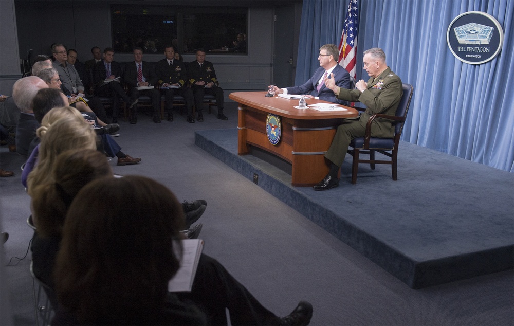 DVIDS - Images - CJCS and secretary of defense press conference [Image ...