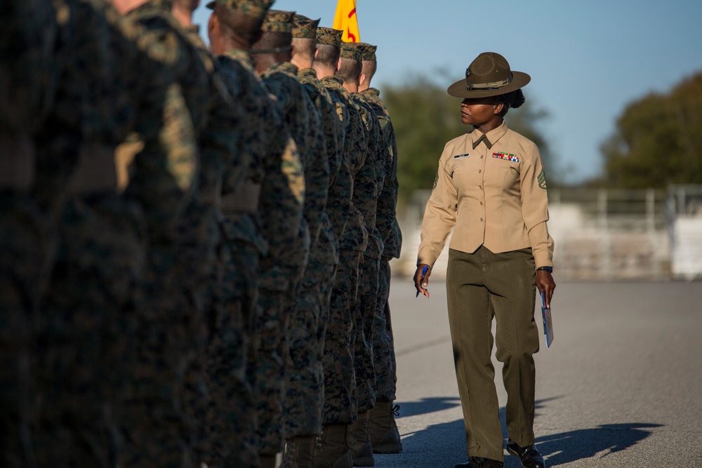 DVIDS - Images - Marine recruits evaluated on discipline, unit cohesion ...
