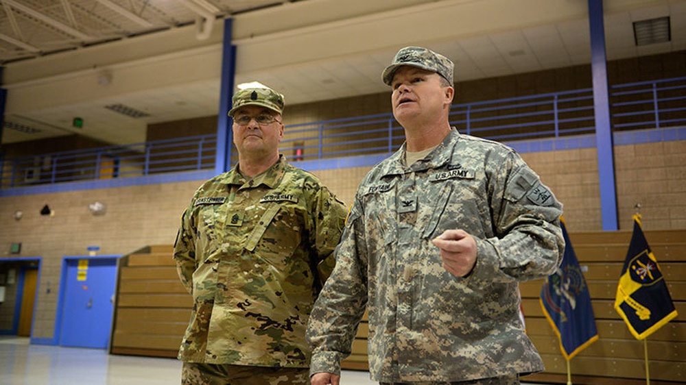 DVIDS - News - Bismarck unit welcomes new command sergeant major