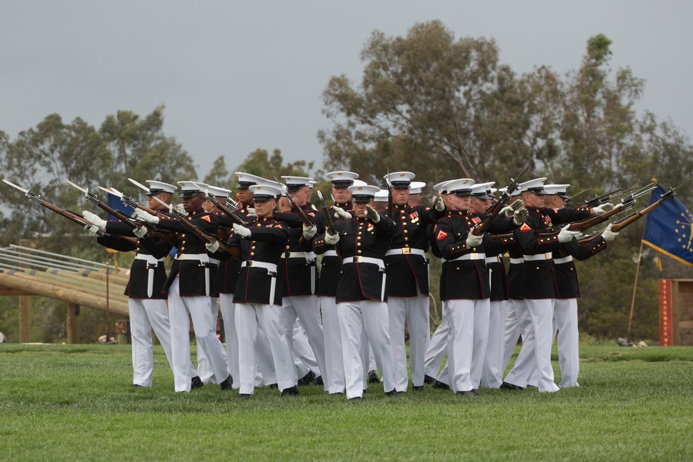 DVIDS - Images - A Marine Corps tradition returns: the Battle Color ...