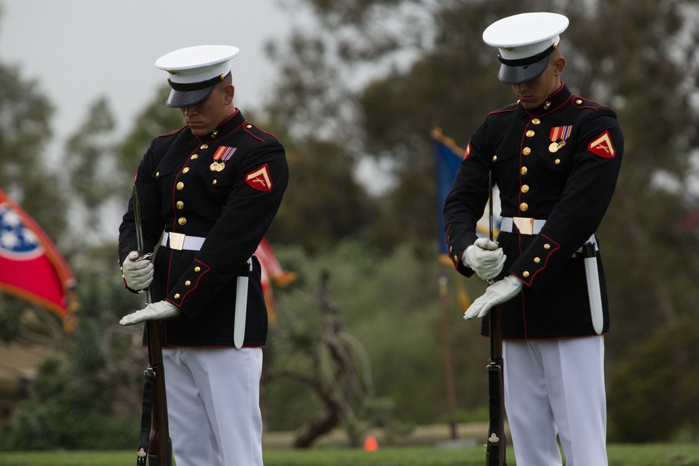 DVIDS - Images - A Marine Corps tradition returns: the Battle Color ...