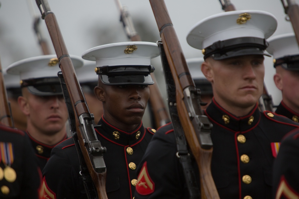 DVIDS - Images - A Marine Corps tradition returns: the Battle Color ...