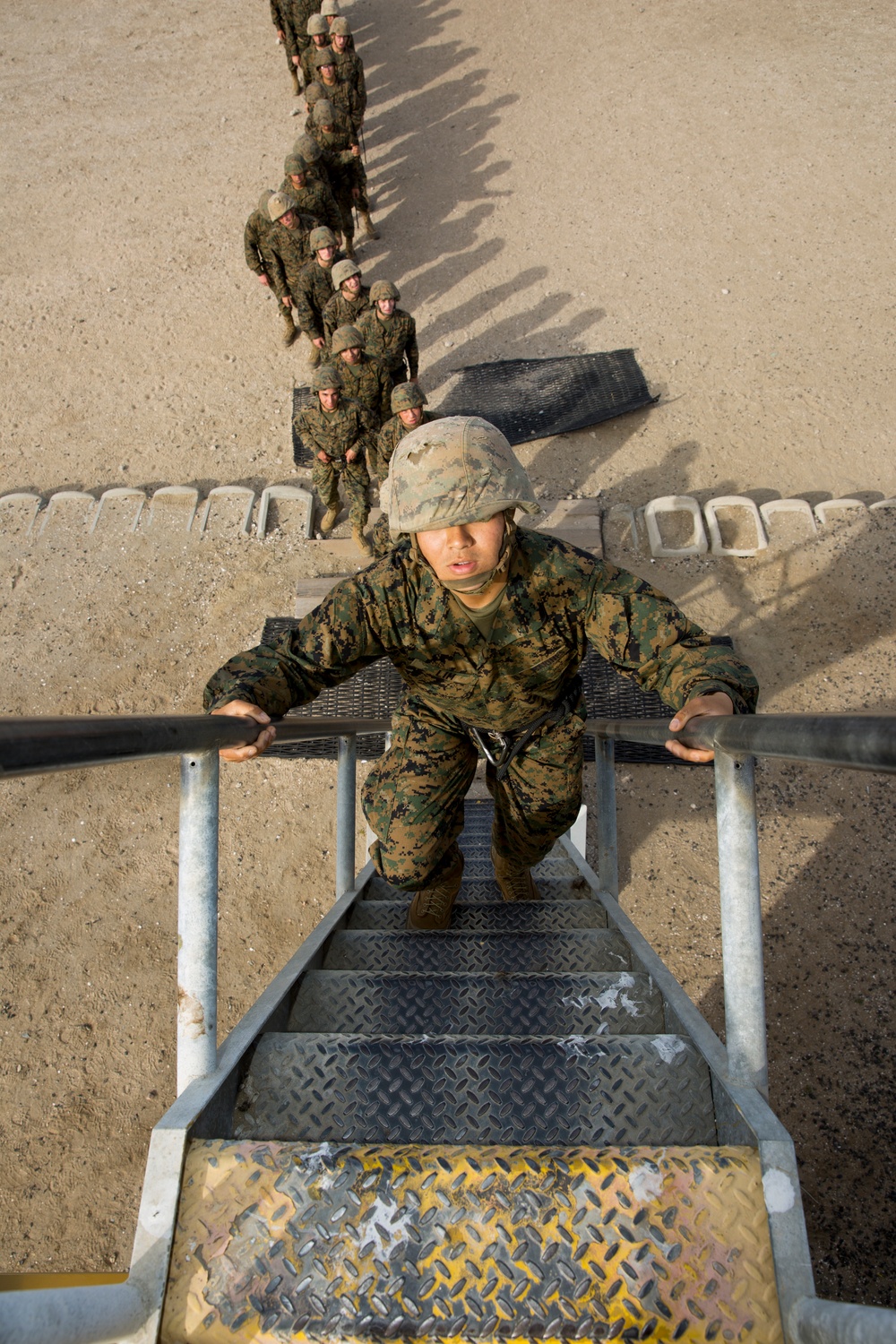 DVIDS - Images - I Co Hits the Rappel Tower [Image 2 of 3]