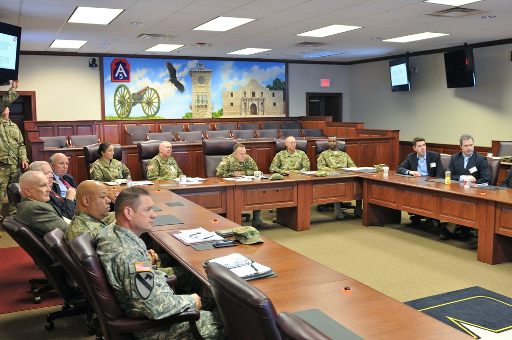 DVIDS - News - Staff Delegate group tours Texas Army Reserve facilities
