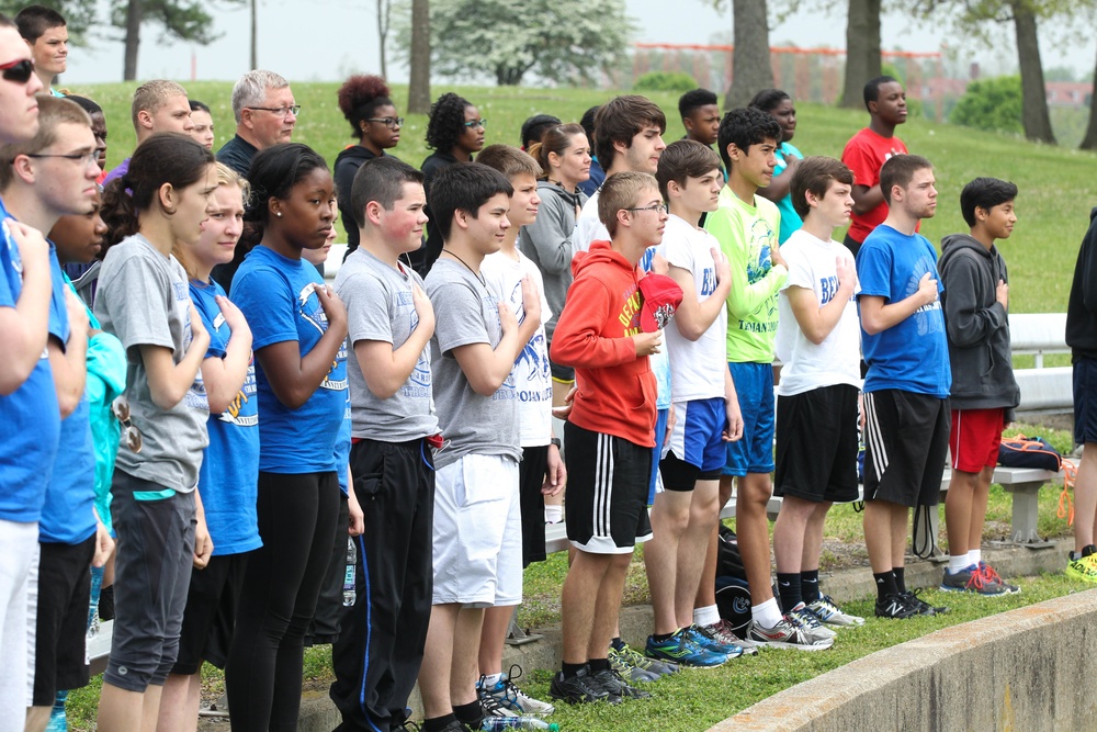 DVIDS - News - Thousands take part in JROTC 100th Anniversary 5K run