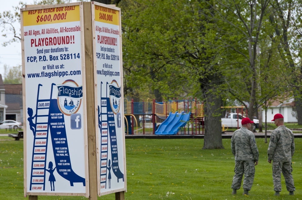 DVIDS - News - IRT enables 200th RHS to help Port Clinton Playground ...