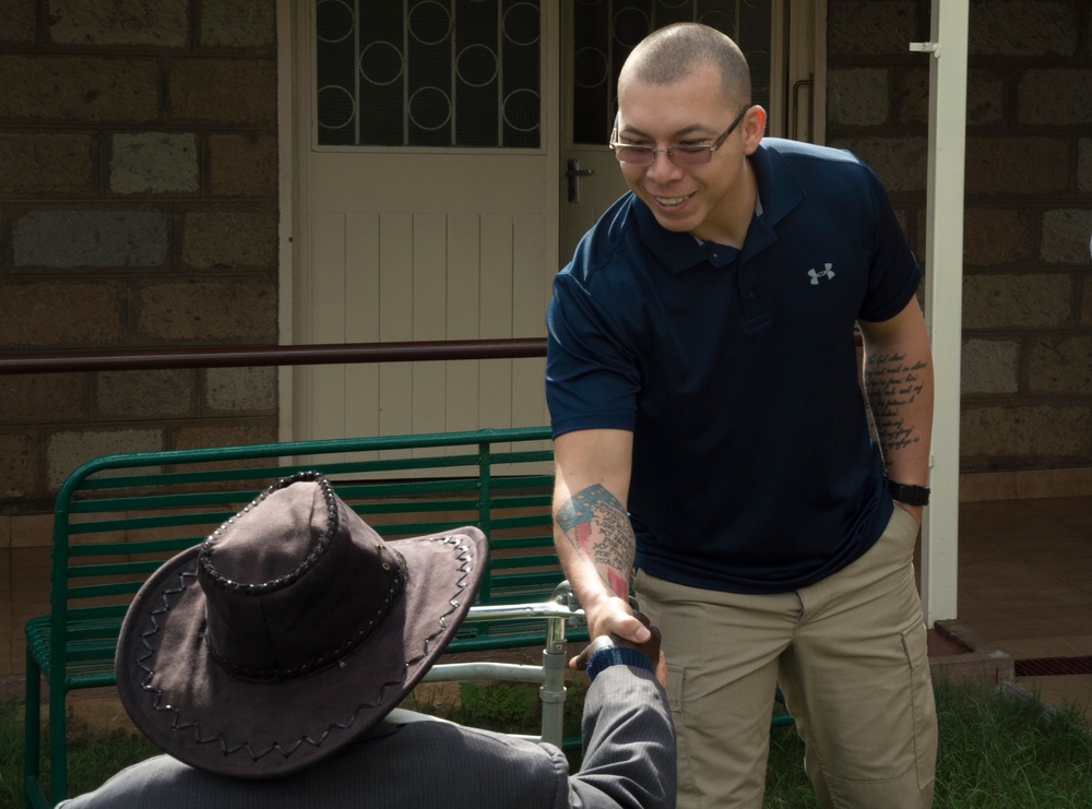DVIDS - News - U.S. chaplains share blessings with the elderly