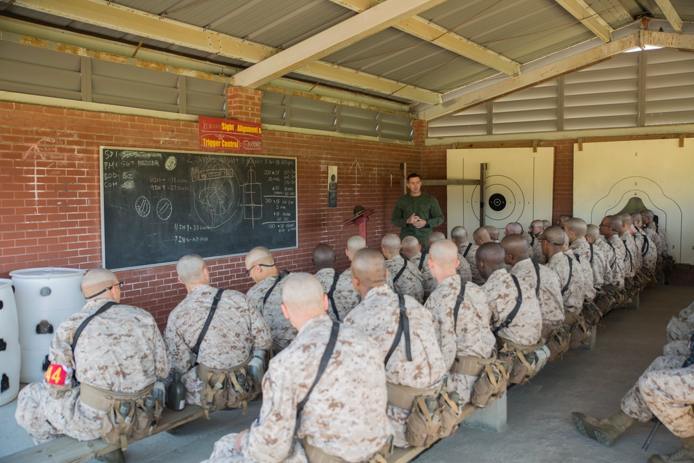 DVIDS - Images - Marine recruits practice marksmanship fundamentals on ...