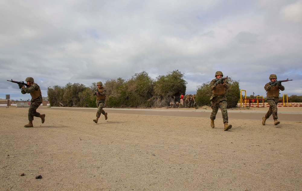 DVIDS - Images - Co. B - Bayonet Assault Course [Image 3 of 8]