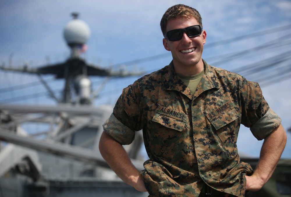 DVIDS - News - Jersey native leads the few and the proud onboard the ...