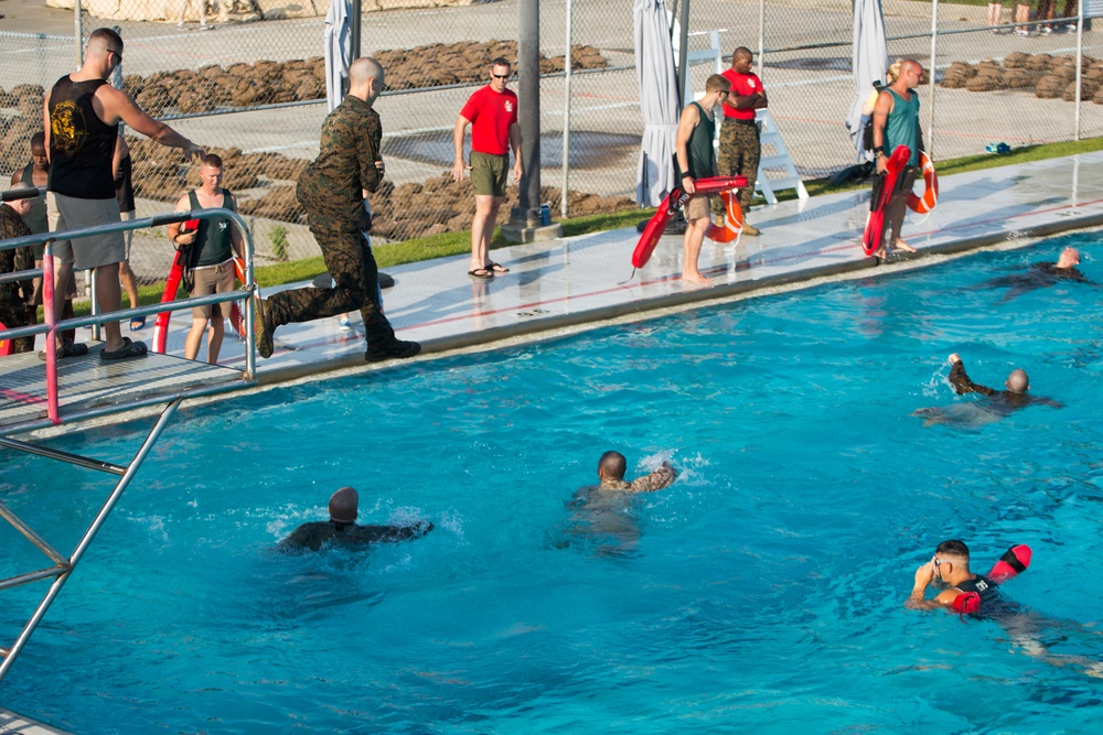 DVIDS - Images - Alpha Company – Swim Qualification – June 13, 2016 ...