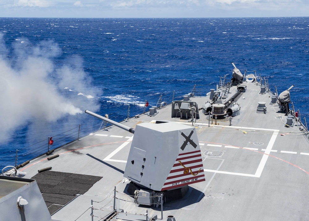 DVIDS - Images - USS William P. Lawrence (DDG 110) live-fire exercise ...