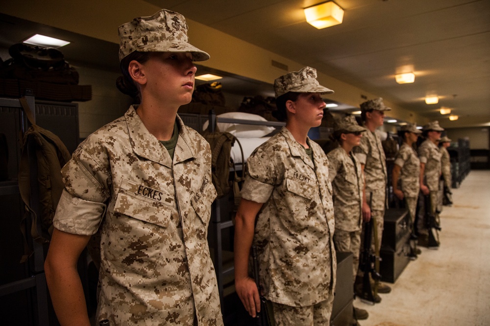 DVIDS - Images - Charlie Co. Platoon Commander's Inspection [Image 16 ...